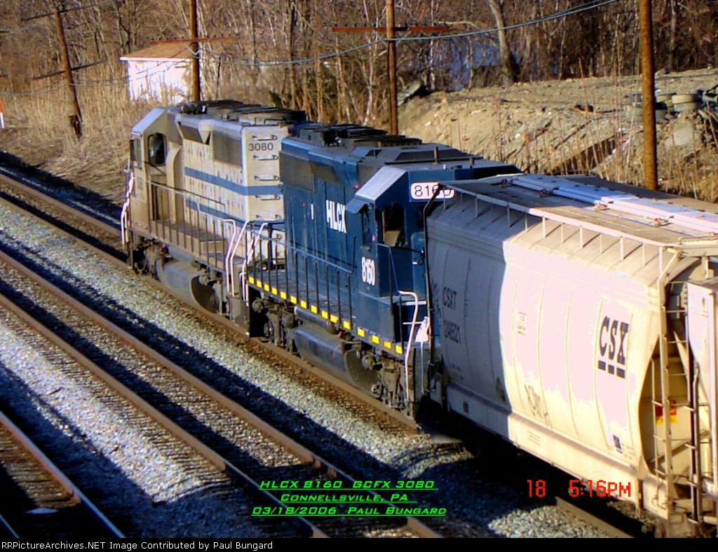 GCFX 3080 HLCX 8160 Just Passing Thriugh 03/18/2006